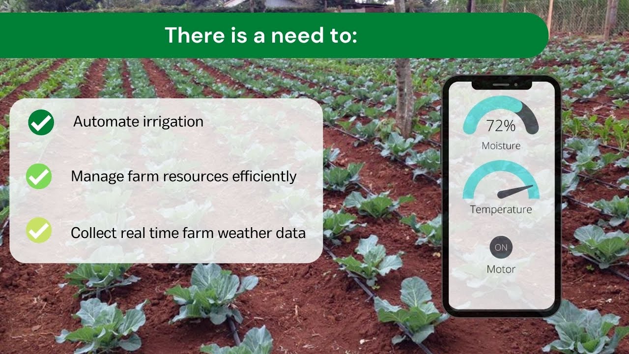 IoT based smart farm kit to lower production cost - YouTube