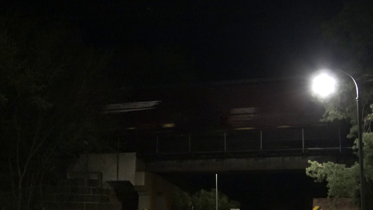 BC Rail Barn Duo at night in Delano, MN 5/11/19 - YouTube