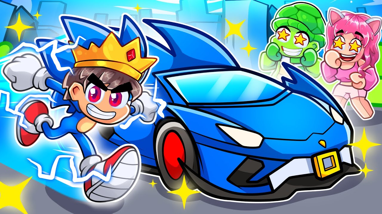 I Spent $50,000,000 On The NEW SONIC CAR In Roblox DRIVING EMPIRE ...