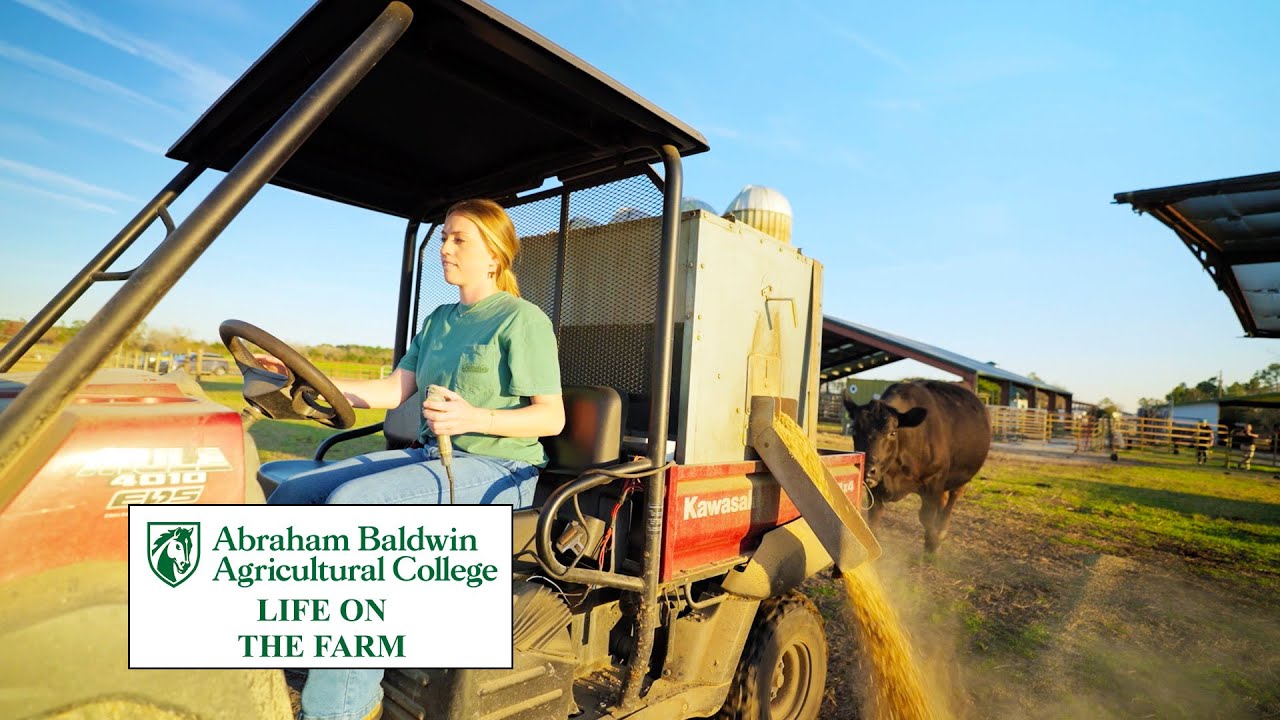 Life on the Farm at ABAC | The College Tour - YouTube
