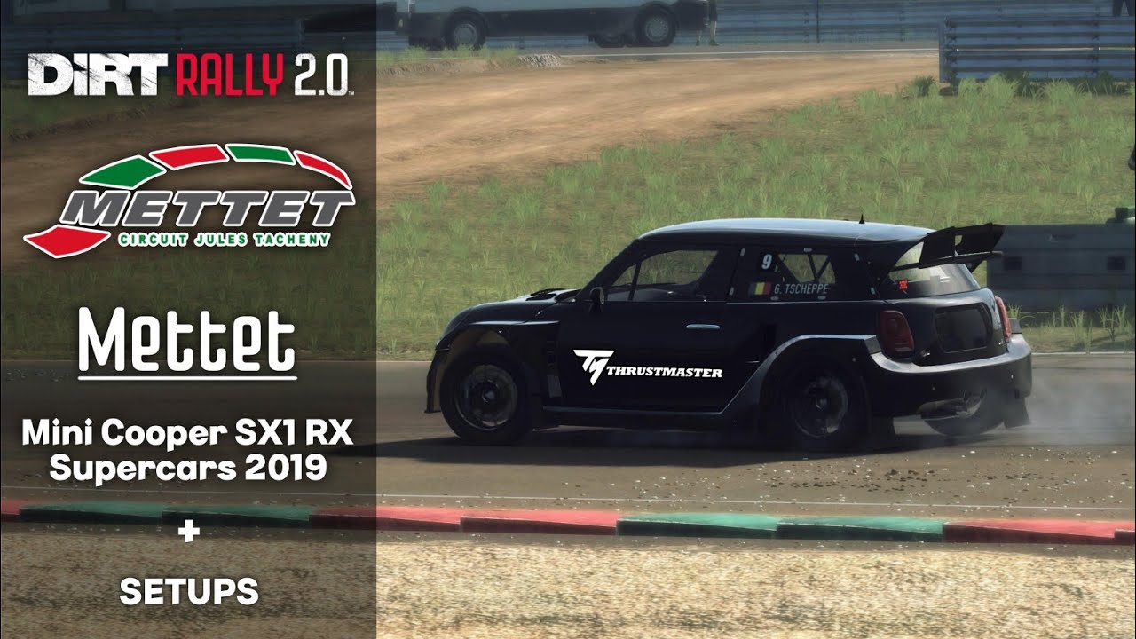 Dirt Rally 2.0 (31.543) Mini Cooper SX1 WRX 19' Setups : Mettet Namur ...
