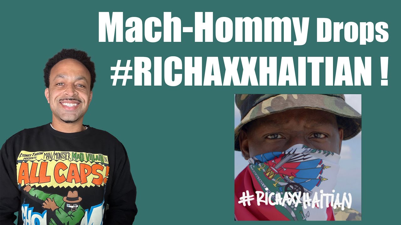 Mach-Hommy Releases #RICHAXXHAITIAN | Who is the Mysterious Mach-Hommy ...