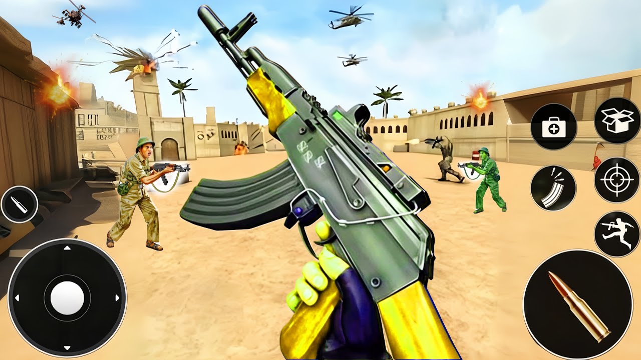 Counter Strike FPS Commando - Team Battle Gameplay | Offline Shooting ...