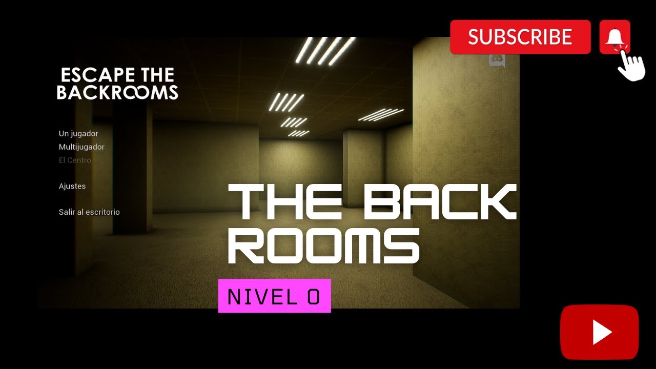 THE BACK ROOMS LEVEL 0/ NIVEL 0 - YouTube
