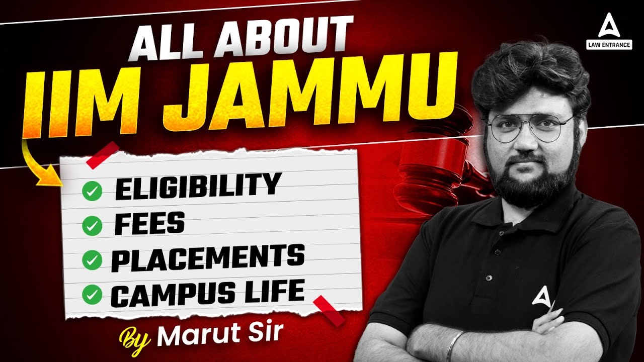 All about IIM Jammu - Complete Details On Eligibility, Fees, Placements ...