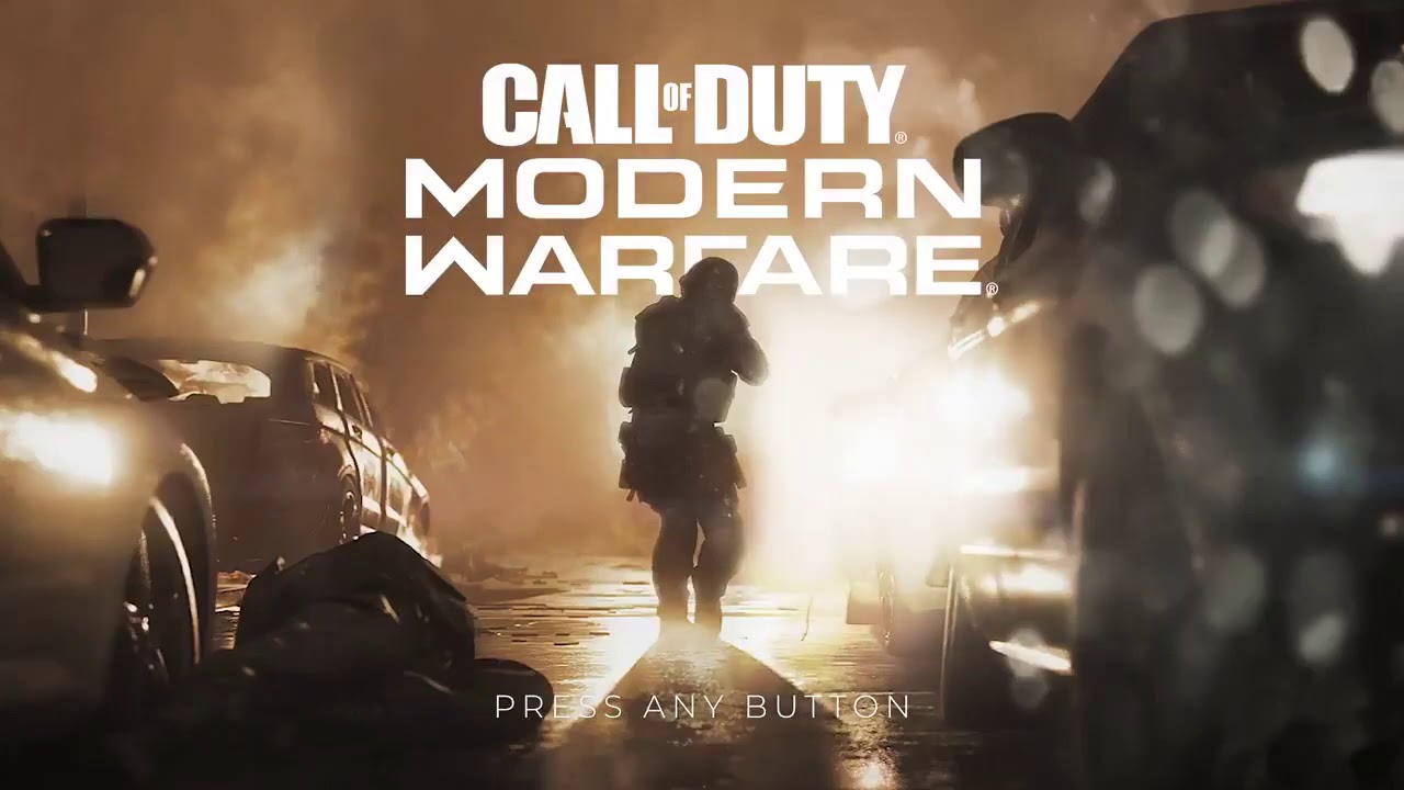 MENU DO NOVO CALL OF DUTY MODERN WARFARE 2019 - YouTube