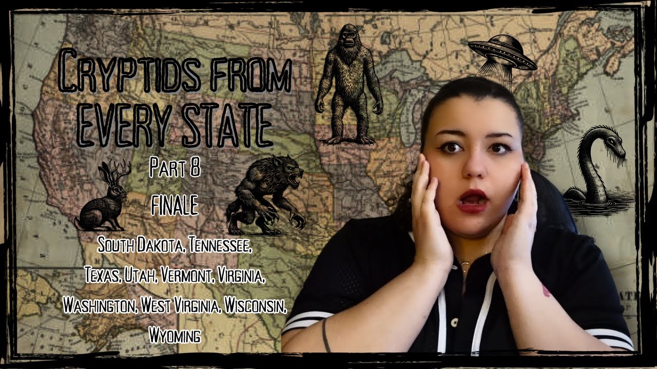 Cryptids From EVERY STATE | Part 8 | South Dakota - Wyoming - YouTube