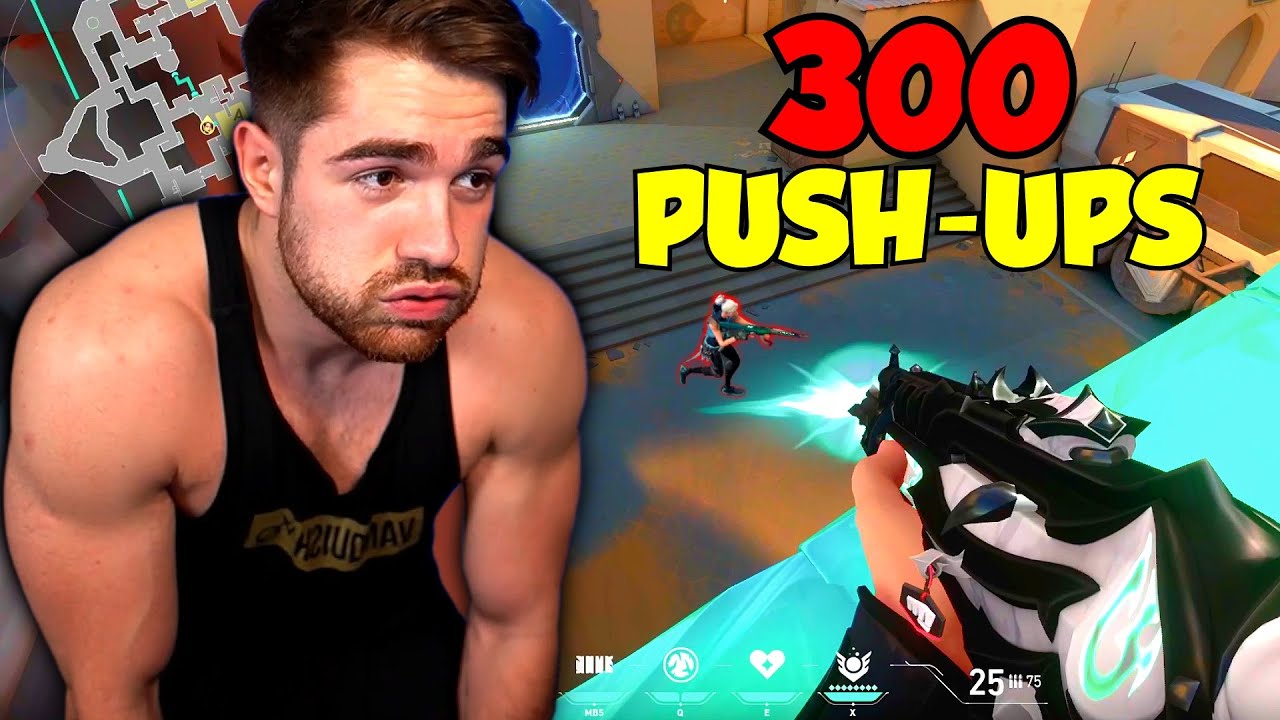 Valorant But After Every Round I Do Push-Ups (Challenge Flow Tuesday ...