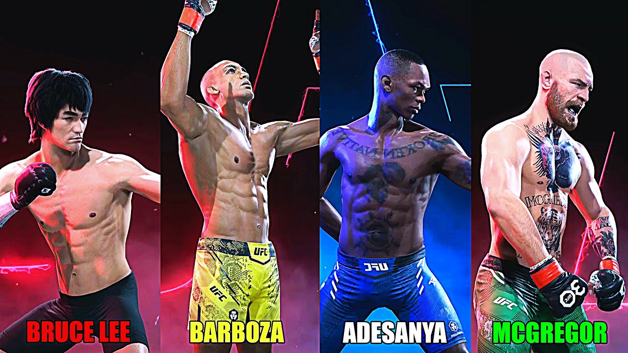 UFC 5 - ALL Fighters Faceoff Animations - YouTube