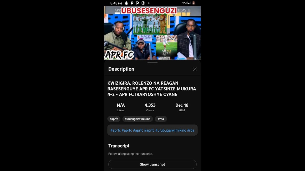 URUBUGA RYIMIKINO PRFC INSINZI IRAYICUYE @Subcriber - YouTube