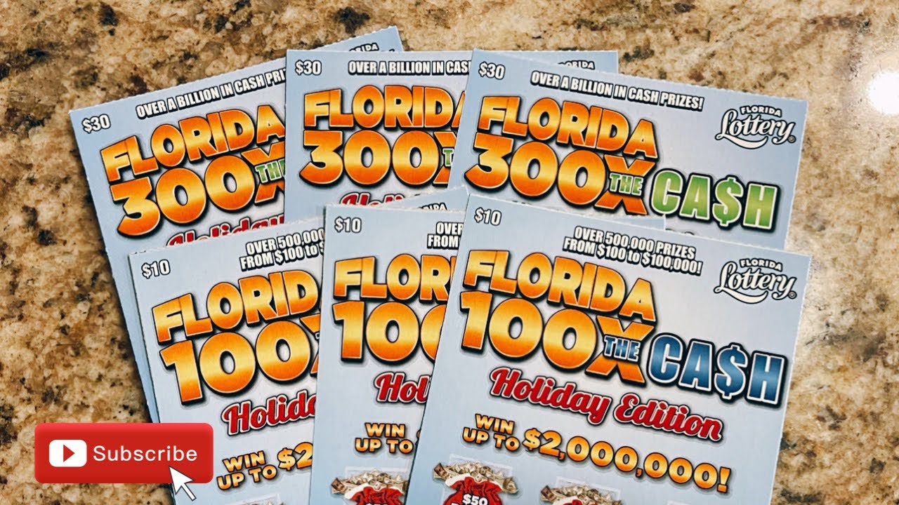 FLORIDA 300 X THE CASH Holiday Edition, FLORIDA 100 X THE CASH Holiday ...