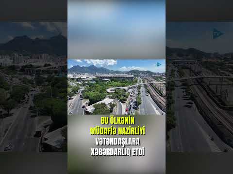 Bu ölkənin müdafiə nazirliyi vətəndaşlara xəbərdarlıq etdi