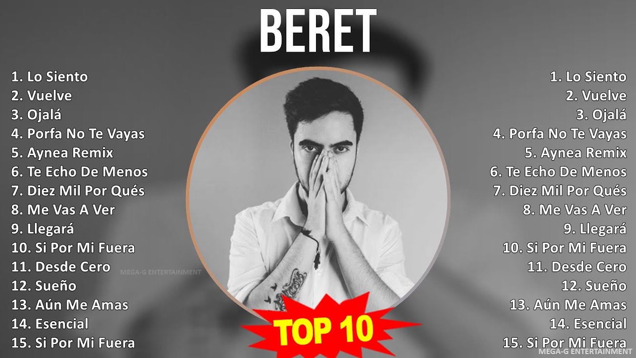 B E R E T MIX Grandes Exitos, Best Songs ~ - YouTube