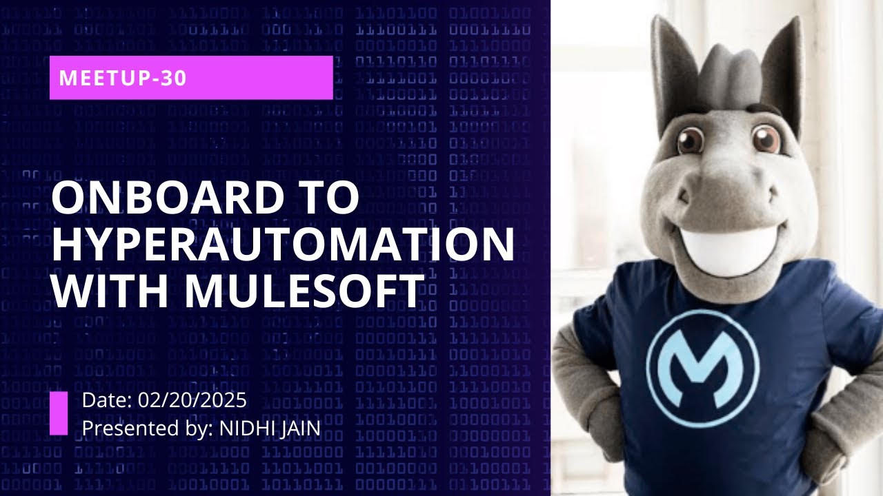 Onboard To Hyperautomation With MuleSoft - YouTube
