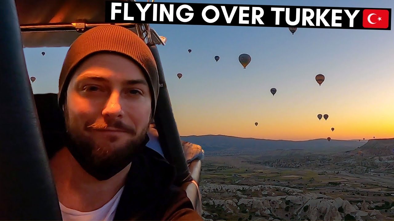 FLYING OVER TURKEY IN A HOT AIR BALLOON 🇹🇷 CAPPADOCIA BUCKETLIST - YouTube