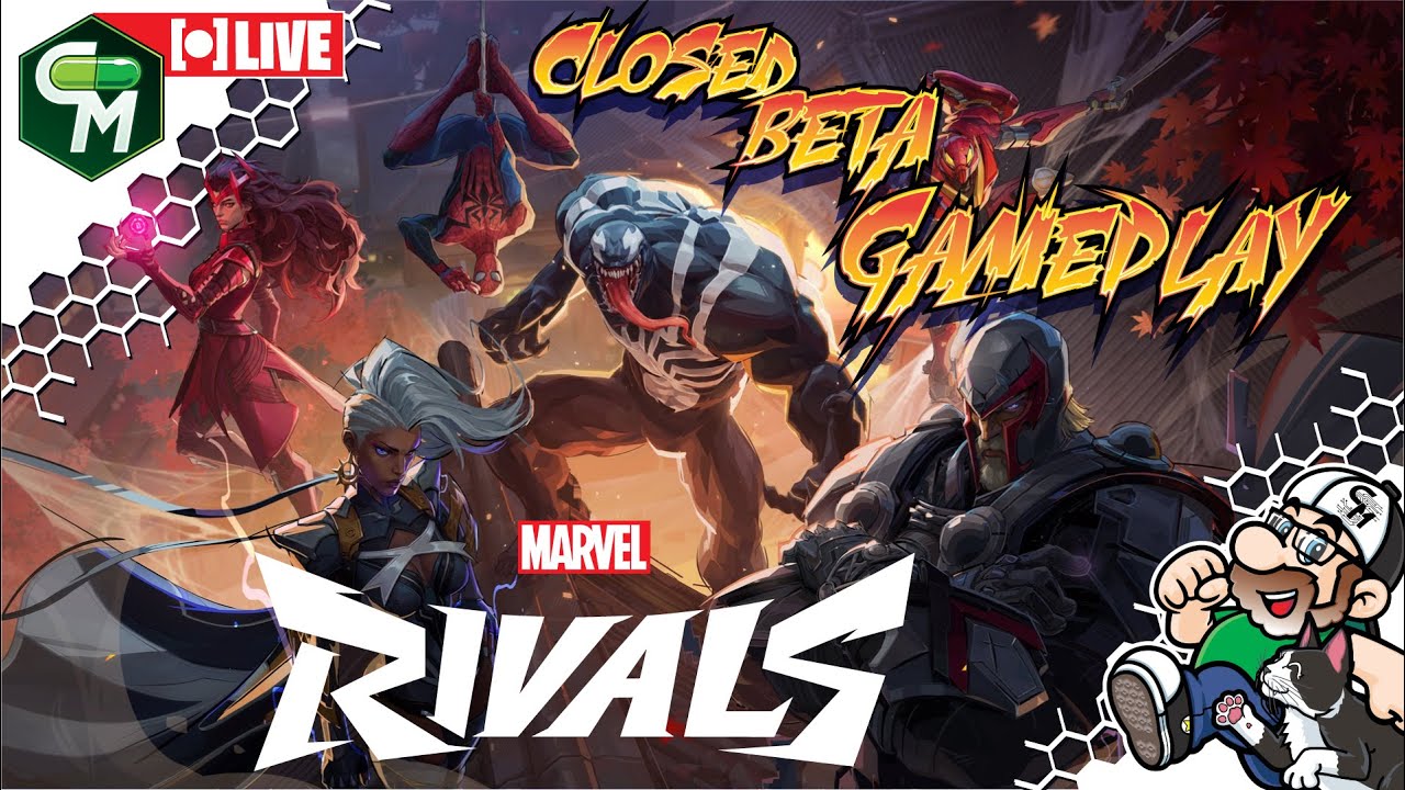 MARVEL RIVALS CLOSED BETA TEST : Daily Jam Session - YouTube