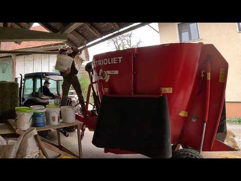 Early Spring Work on a Small Dairy Farm