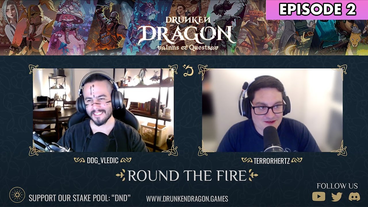 Drunken Dragon Games: Round The Fire Chat (Episode 2 May 2022) - YouTube