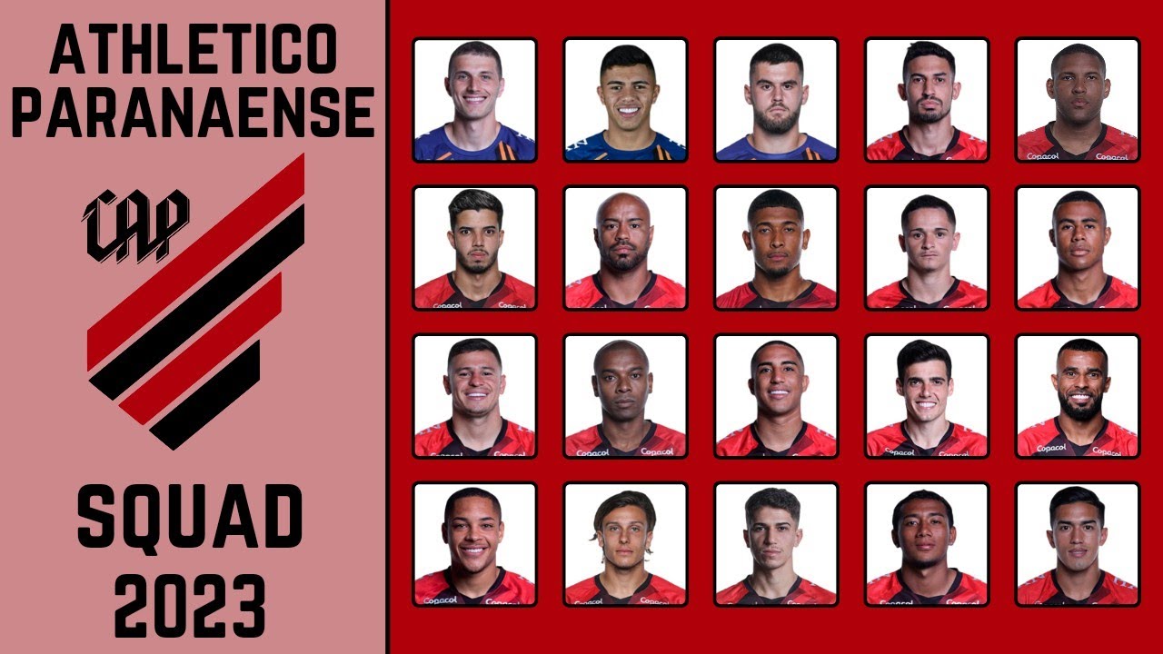 CLUB ATHLETICO PARANAENSE Squad 2023 | Athletico PR Squad Brazilian ...