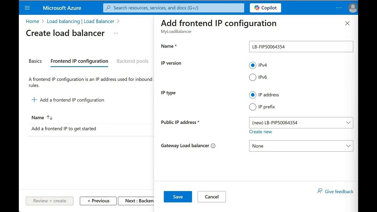 Azure Load Balancer Tutorial: Configure Backend Pools, Health Probes & Rules - YouTube