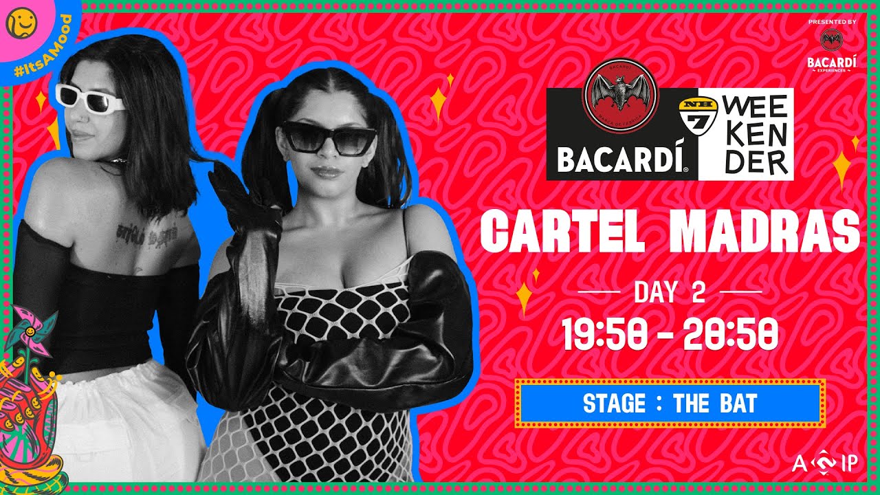 [LIVE] BACARDÍ NH7 Weekender 2023 | Cartel Madras | The Bat | #ItsaMood ...