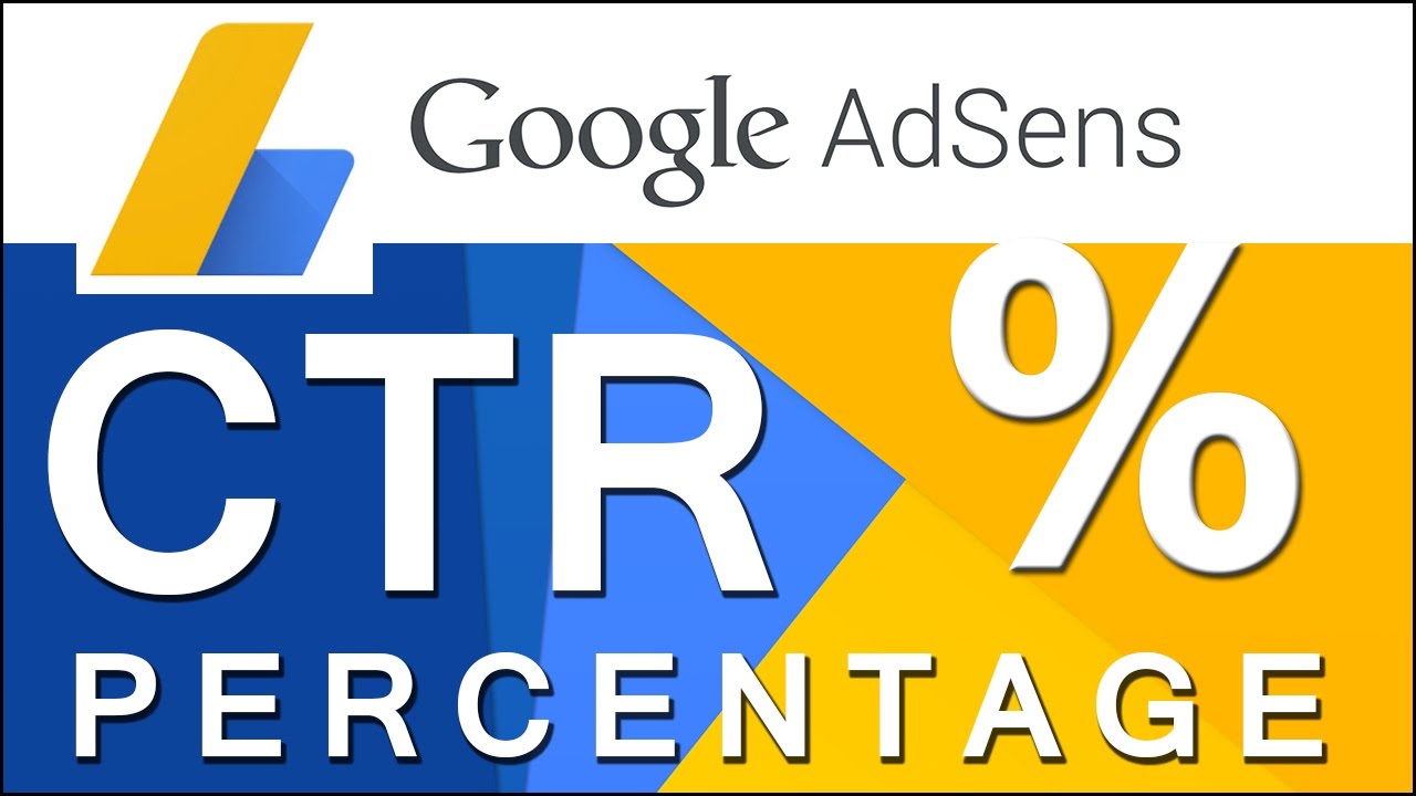 How to view CTR % in your Google Adsense Account - YouTube