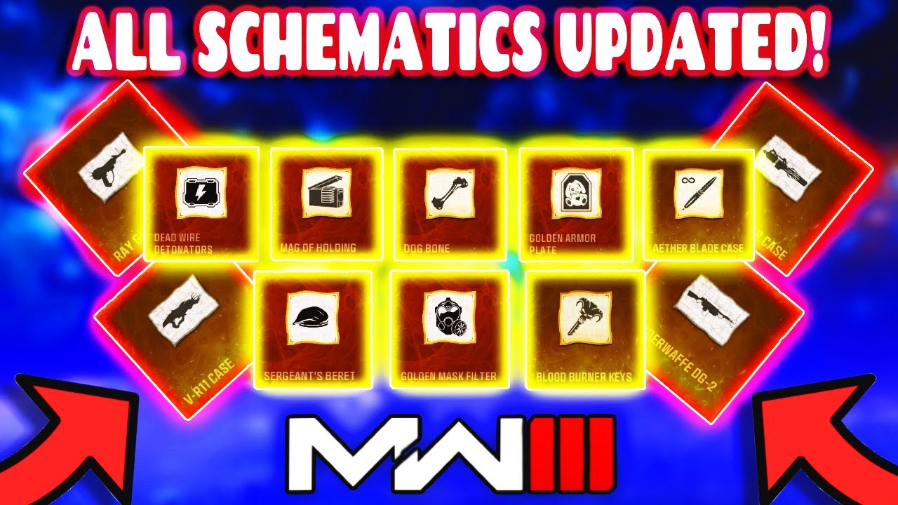 How To UNLOCK Every Schematic SOLO in MW3 Zombies - YouTube