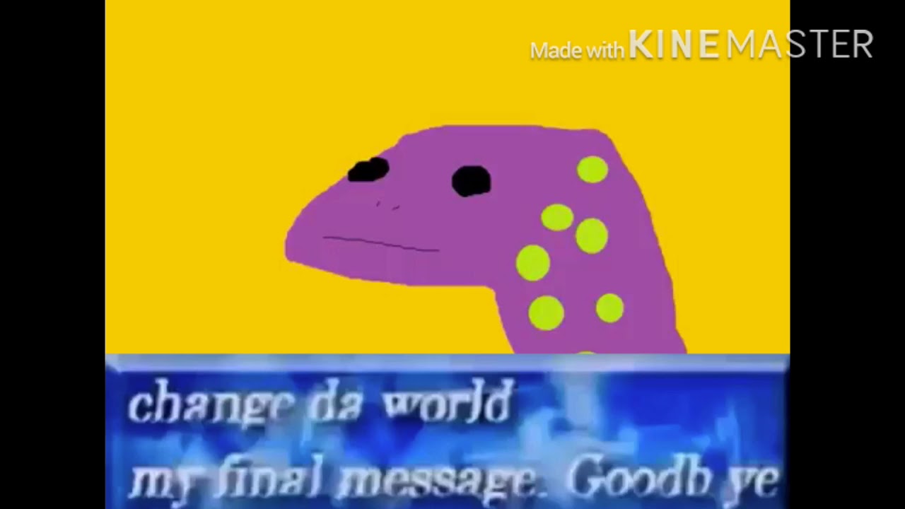 Change da world my final message. Goodbye - YouTube