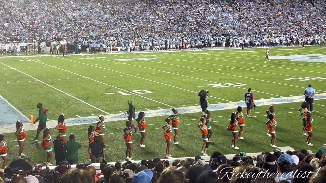 Florida A&M University Cheerleading highlights 2022 | UNC Chapel Hill ...