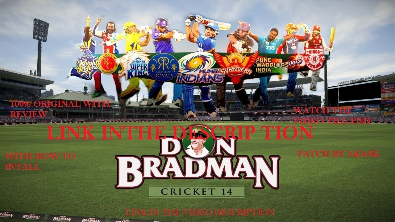 DBC 14 / 15 / 17 VIVO IPL SEASON 11 PATCH RELEASED ORIGINAL 100% - YouTube