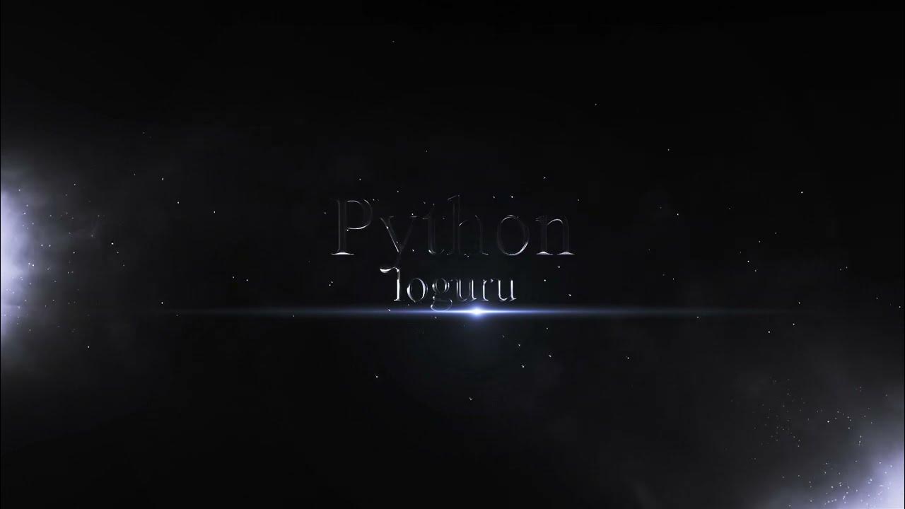 Python - LoGuru - YouTube