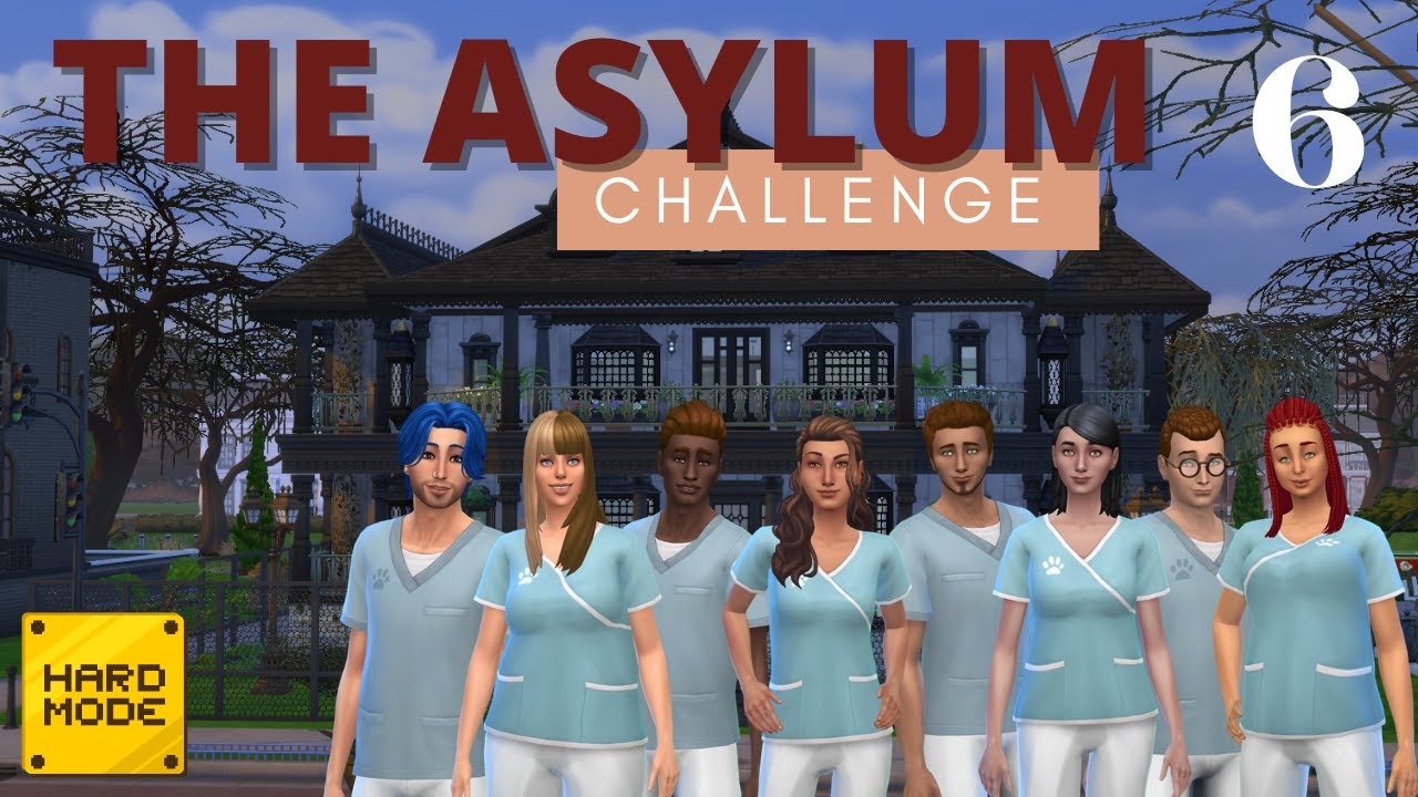 Our First Death | The Sims 4 | Asylum Challenge Part 6 - YouTube
