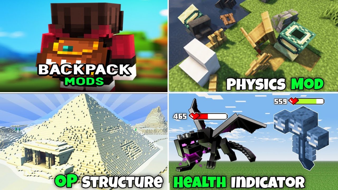 4 Best Useful Mod/Add-ons for Minecraft PE |1.19+ Best Mod for MCPE 🔥🔥 ...
