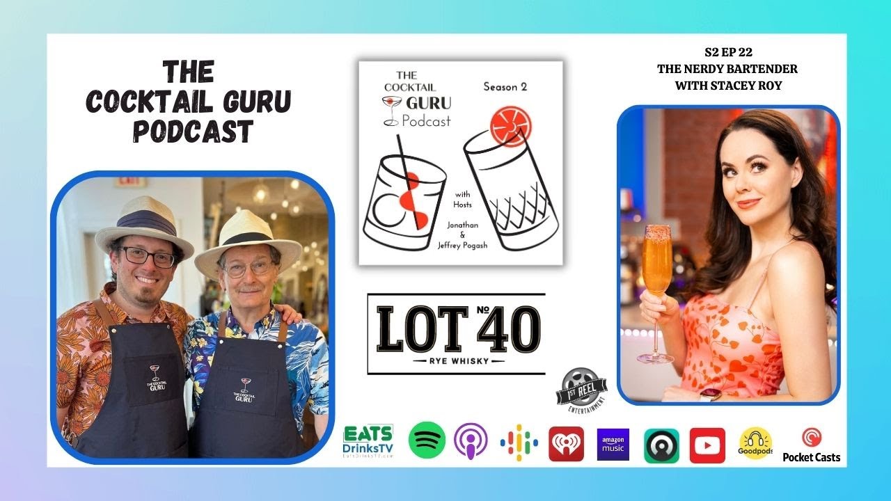 The Nerdy Bartender with Stacey Roy (THE COCKTAIL GURU PODCAST S2 E22 ...