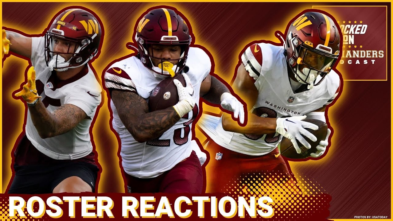 Washington Commanders 53-Man Roster: Mitchell Tinsley, Curtis Hodges ...
