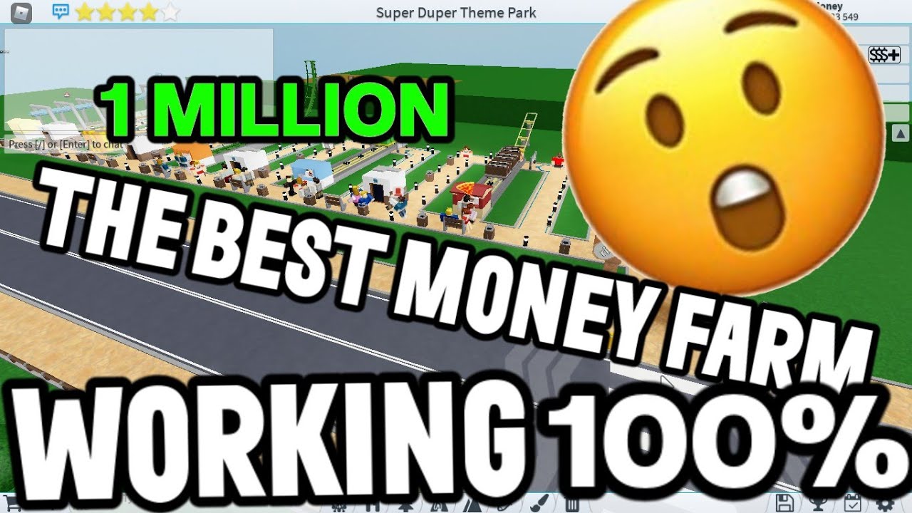 (Nerfed) The BEST Money Farm In Theme Park Tycoon 2 (2021) - YouTube