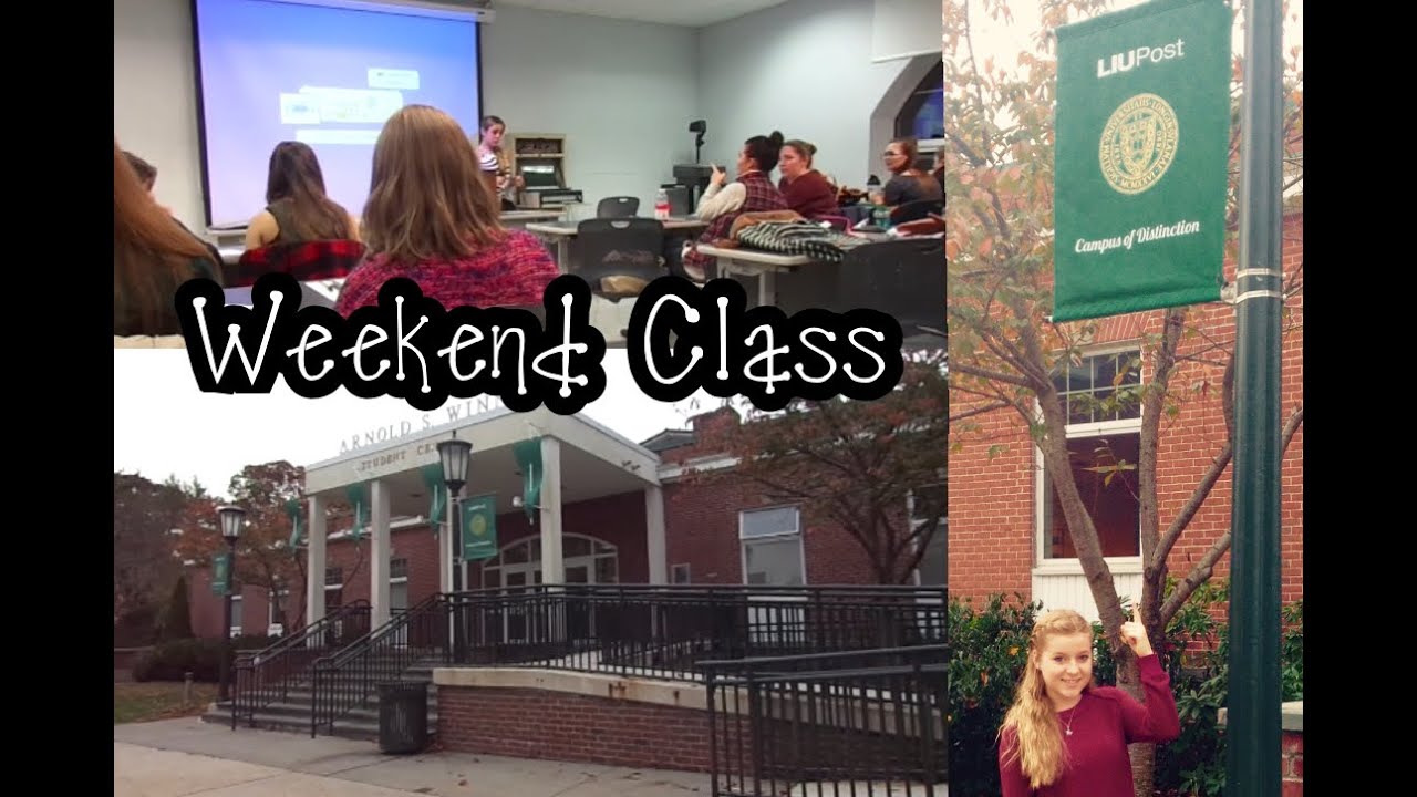 Weekend College Class - Long Island University - YouTube