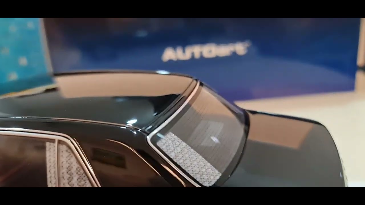 TOYOTA CENTURY SPECIAL EDITION WITH CURTAIN (BLACK) AUTOart 1/18 #78765 ...