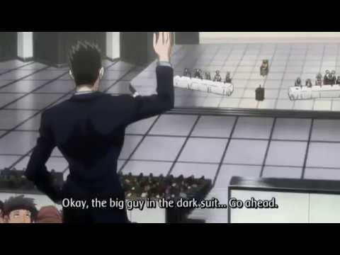 Hunter x Hunter - Leorio vs Ging - YouTube