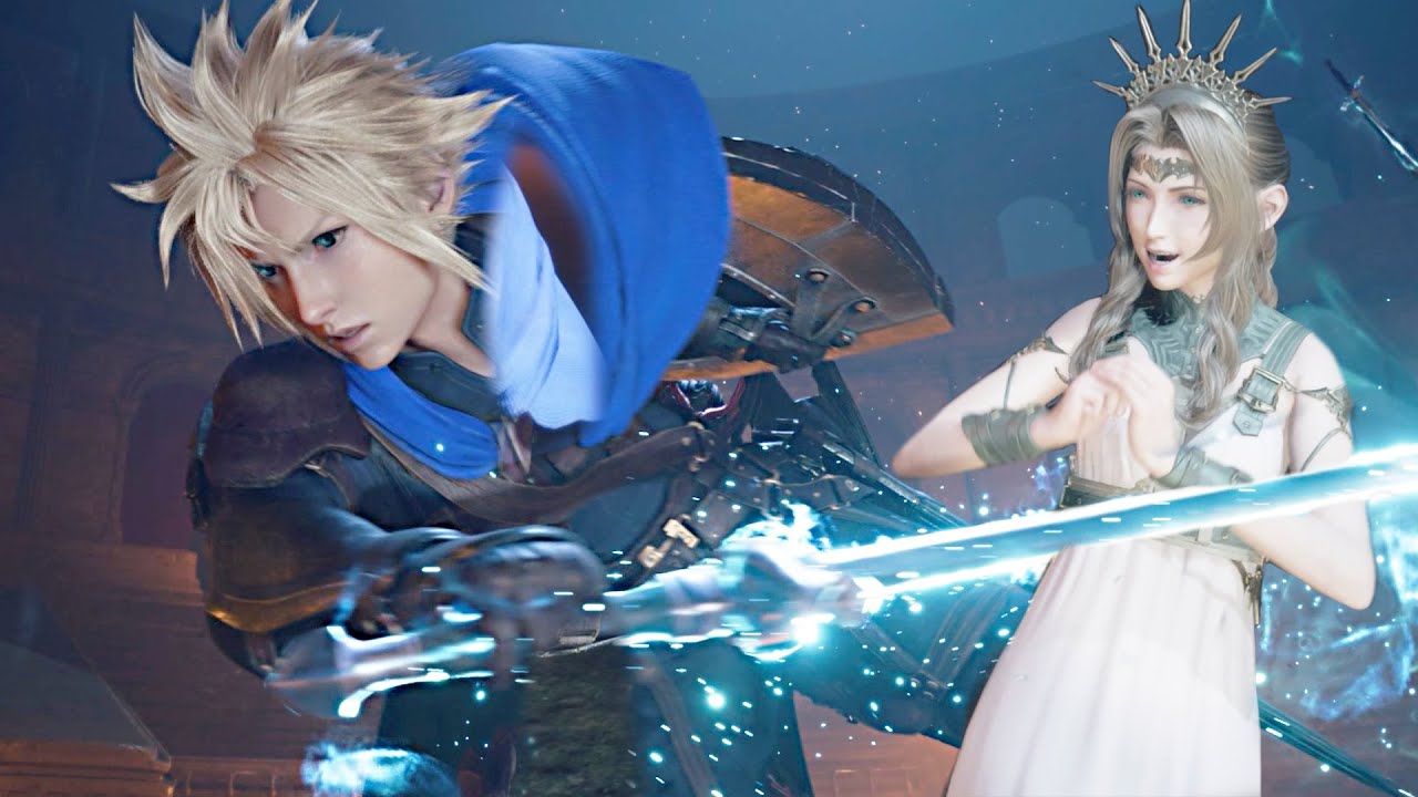 Final Fantasy 7 Rebirth - Knight Cloud & Princess Aerith - YouTube
