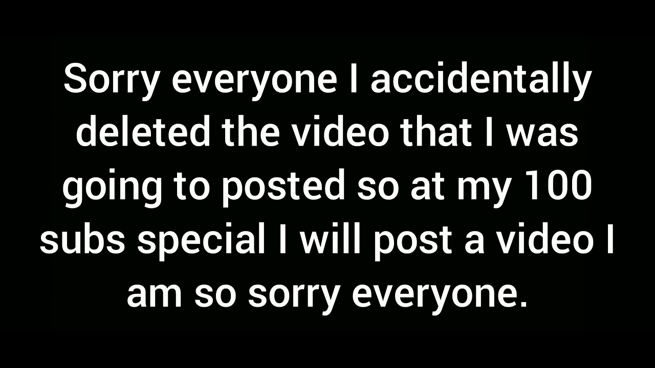 So sorry guys/read description for music - YouTube