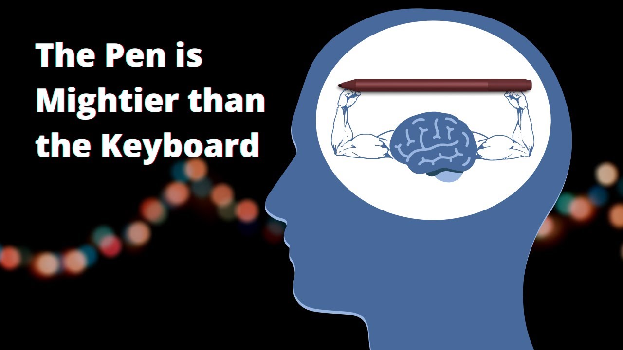 The PEN IS MIGHTIER than the Keyboard - YouTube