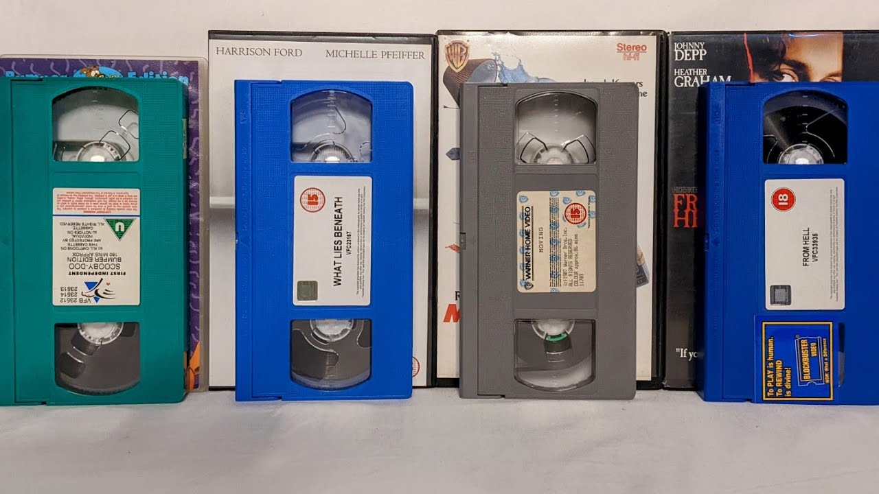 The Other Colourful VHS Tapes I forgot I had 🎬🎥📺📼🌈 - YouTube