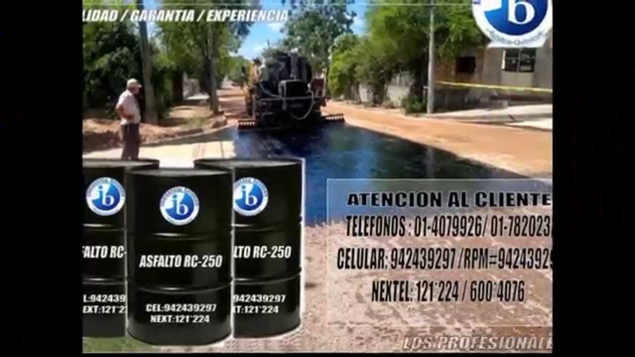 Venta de Brea Liquida y Brea Solida, Cel:9424392927... - YouTube