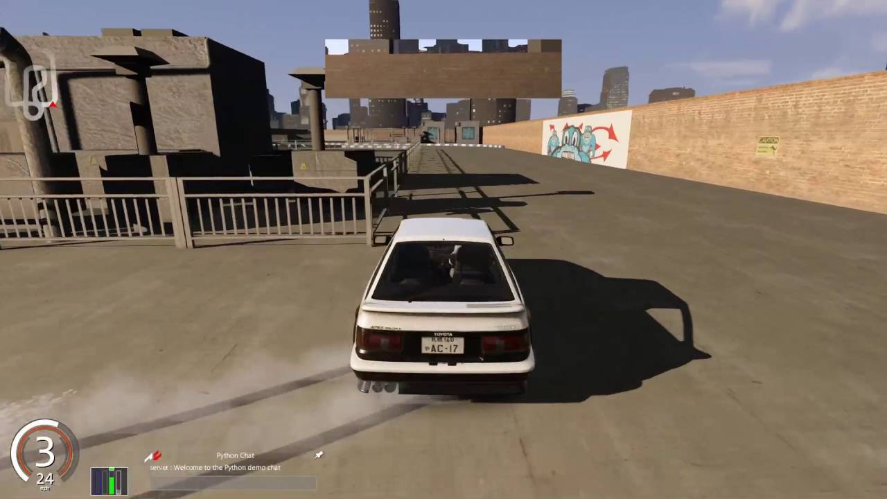 Toyota AE86 RB26DETT Swap 500HP @ Shinjuku Assetto Corsa PC Drift - YouTube