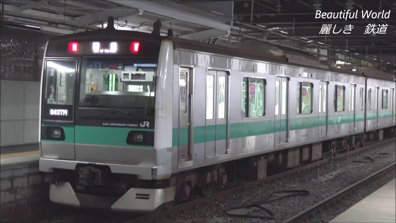 長野に珍客？E233系2000番台18編成 ﾜﾝﾏﾝ化改造工事で 長総に入場回送される！2022.9.16 JR長野駅 panasd 2851 - YouTube