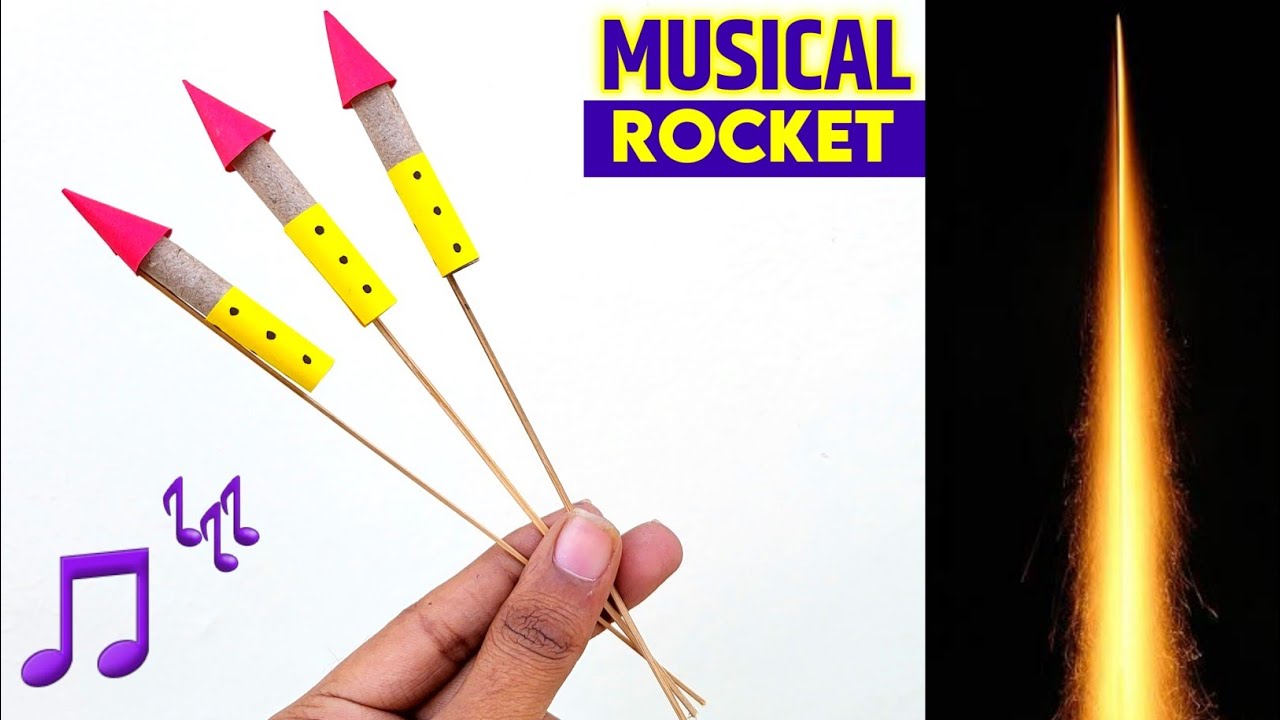 how to make musical 🎶 rocket , how to make rocket at home , how to make ...