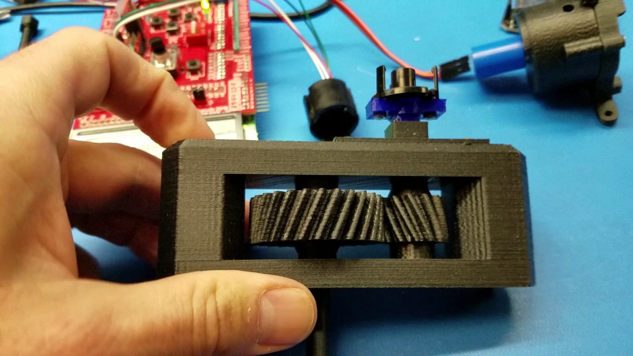 AEAT SSI absolute position digital sensor reducer - YouTube