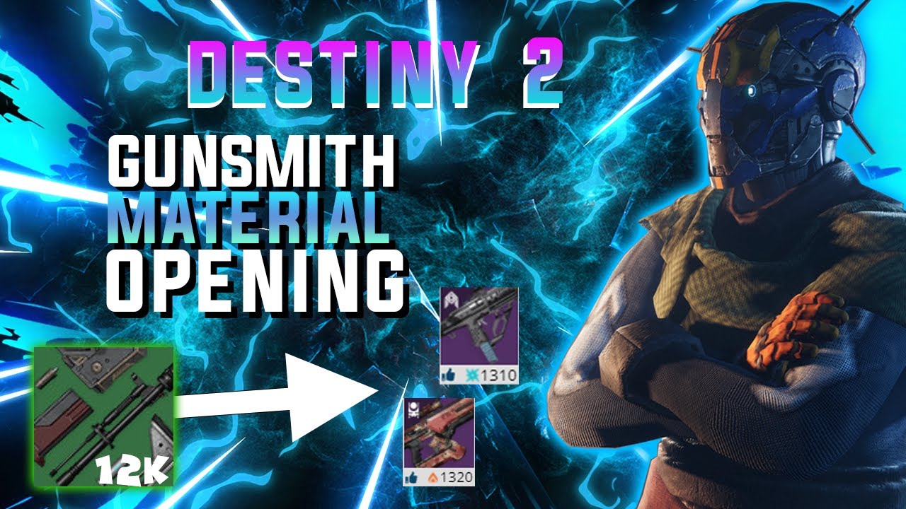 Destiny 2 - 12,000 Gunsmith Materials Opening (Witch Queen Prep) - YouTube