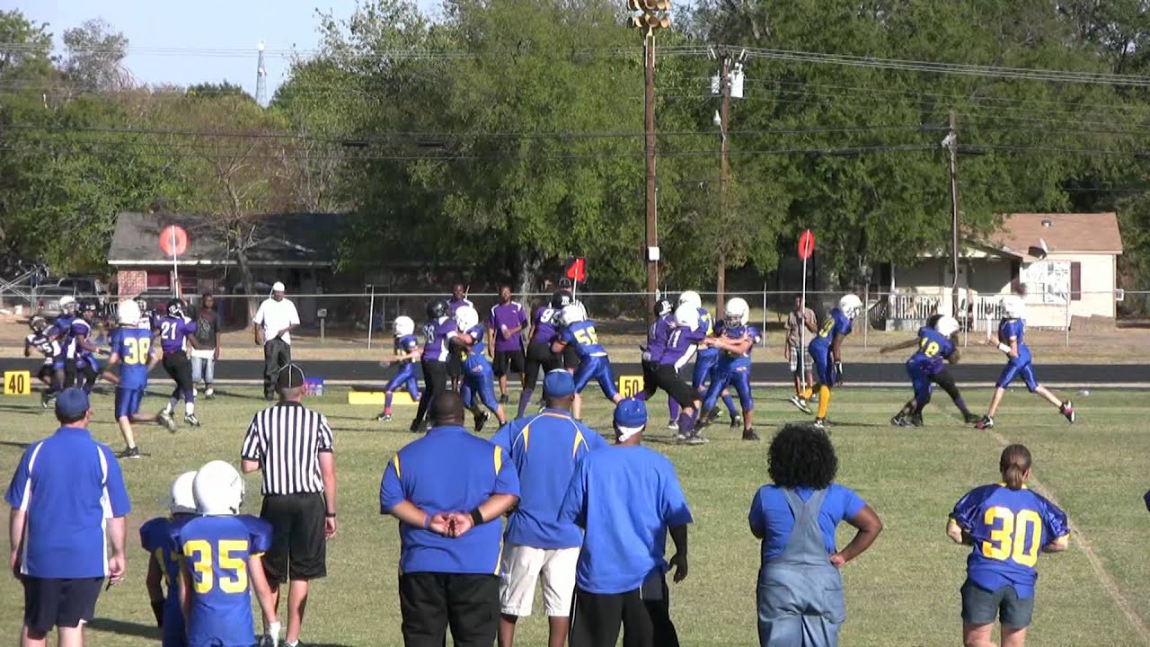 Tyler Ravens Pee Wee Pop Warner Football Highlights - Fall 2011 - YouTube